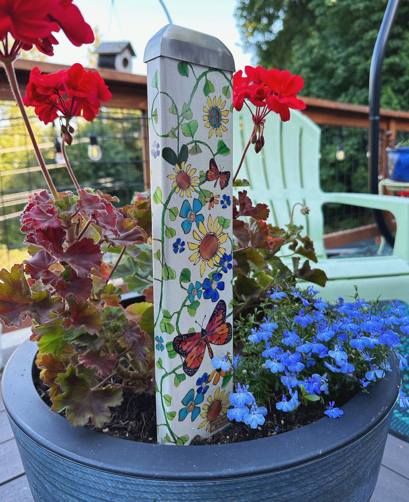 Hope Dream Love Inspire Mini Pole - 13 inch – Painted Peace - the Art ...