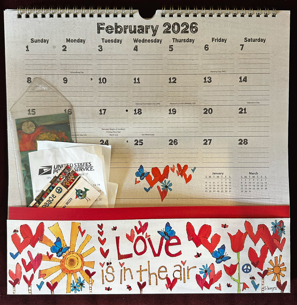 2026 Painted Peace Note Nook – Painted Peace - the Art of Stephanie Burgess