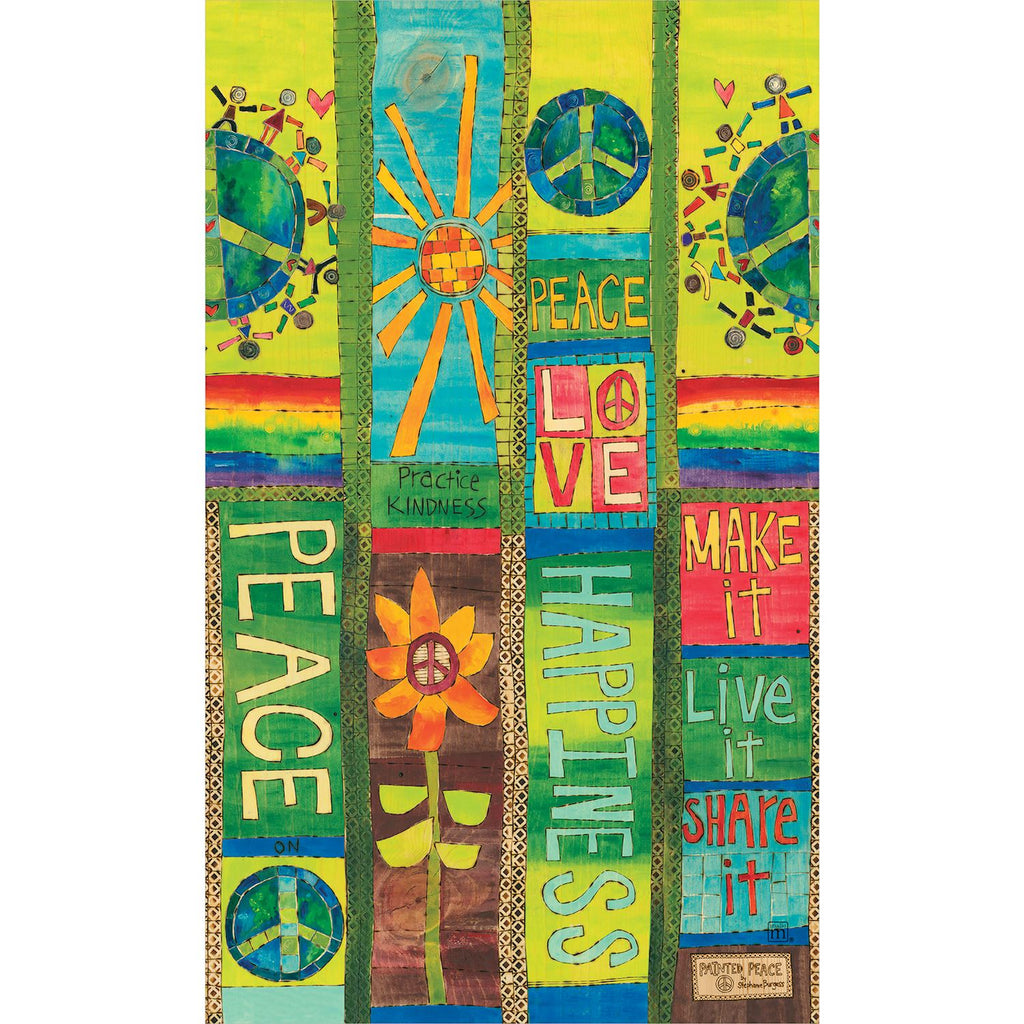 Peace Mini Pole - 10 inch - NEW – Painted Peace - the Art of Stephanie ...