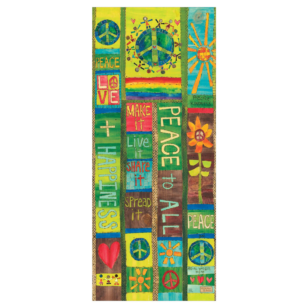 Peace 40" Art Pole - NEW – Painted Peace - the Art of Stephanie Burgess